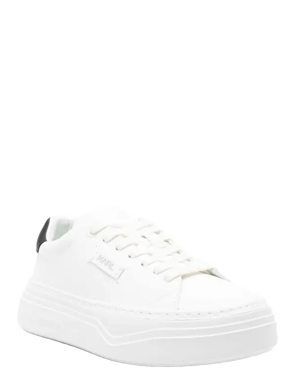 Karl Lagerfeld Logo-patch Sneakers - White