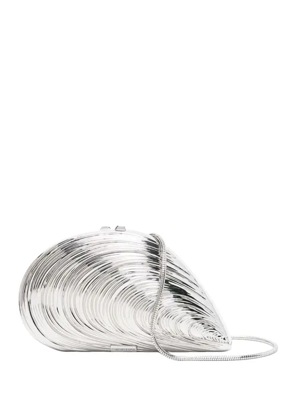 Simkhai Bridget Clutch Bag - Silver