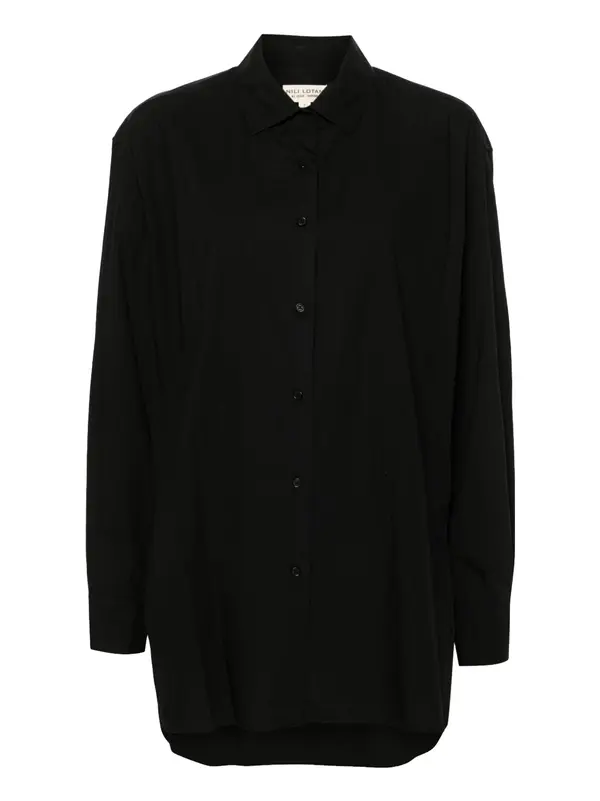 NILI LOTAN Yorke Shirt - Black