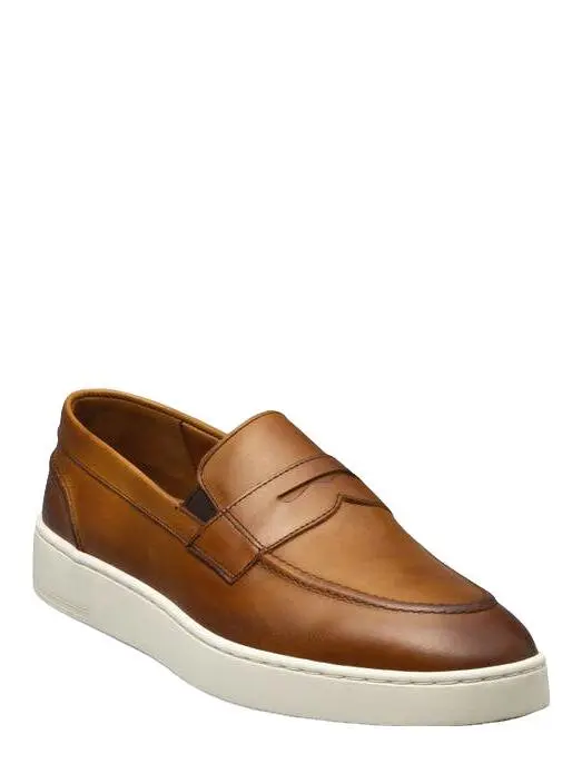 Allen Edmonds Randolph 2.0 Leather Slip-on Sneakers - Walnut