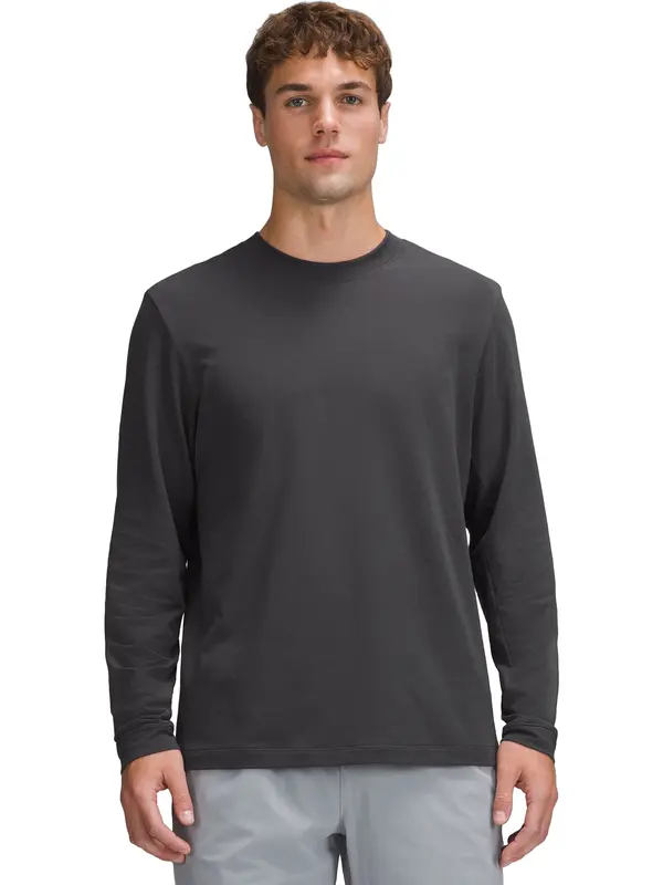 Lululemon Zeroed In Long-sleeve Shirt - Graphite Grey