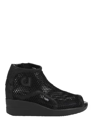 RUCOLINE Open-toe Ankle Boots - Black