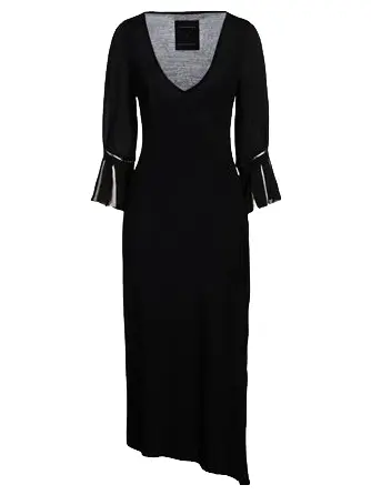 Roland Mouret Maxi Dress - Black
