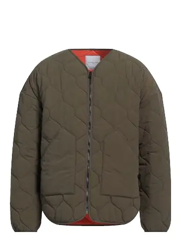 Philippe Model Puffer Military Jacket - Green
