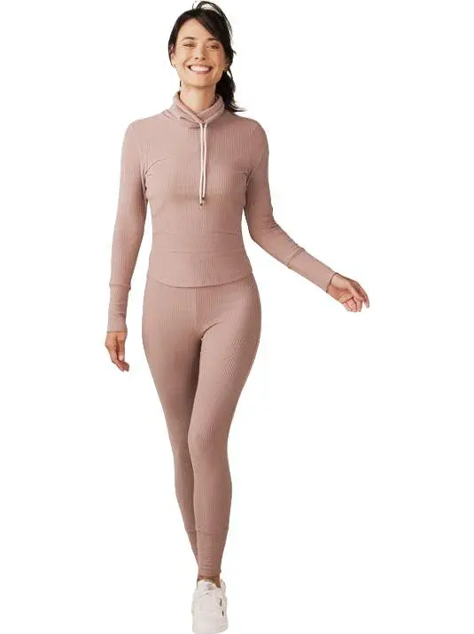 LOSANO Rest Easy Pullover - Pebble