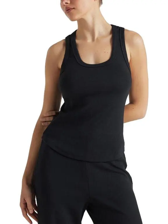 LOSANO Serene Rib Tank - Black