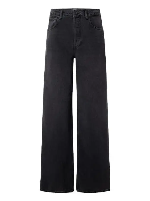 Boyish The Jovi Retro Wide Leg High-rise Jeans - Space Odyssey