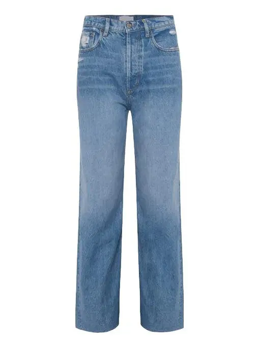 Boyish The Charley Vintage Wide-leg Jeans - Silverado