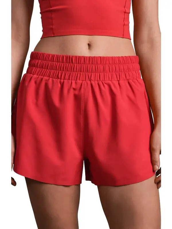 RHONE Mirage 3-inch Lined Running Shorts - Cabana Red