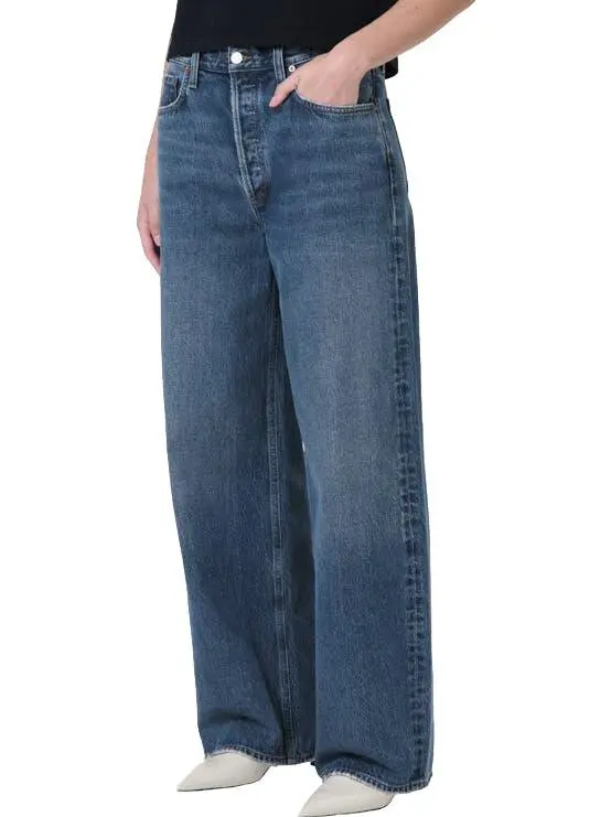 AGOLDE Low Slung Baggy Jeans - Essence