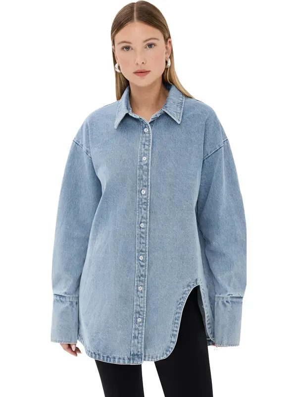 Lioness Off Duty Denim Shirt - Classic Denim