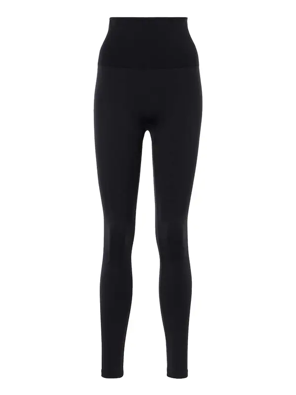 Wolford The Wow High-rise Jersey Leggings - Black