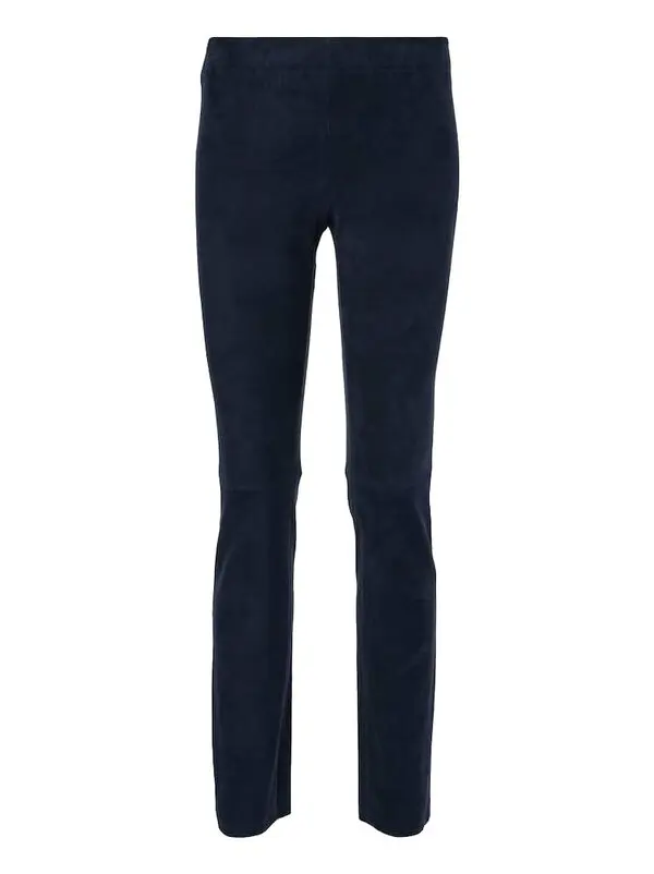 Stouls Jacky Suede Slim Pants - Blue