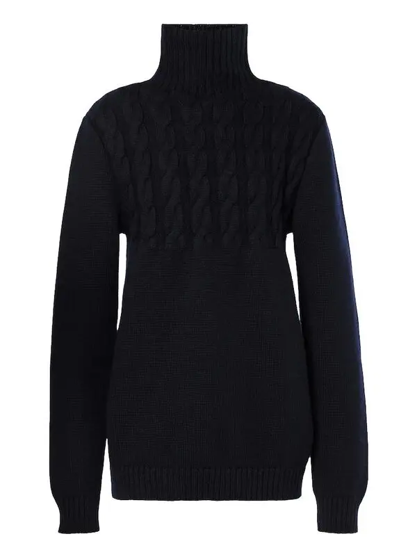 MAISON MARGIELA Wool Sweater - Blue