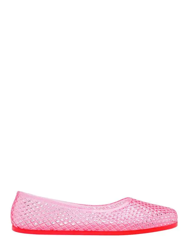 ANCIENT GREEK SANDALS Iro Rubber Ballet Flats - Pink