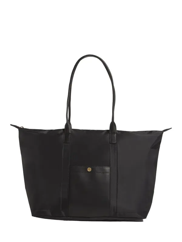Harrods Nylon Tote Bag - Black