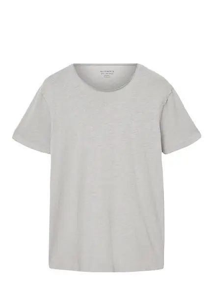 ALLSAINTS Figure Regular-fit Short-sleeve Cotton T-shirt - Carbon Grey