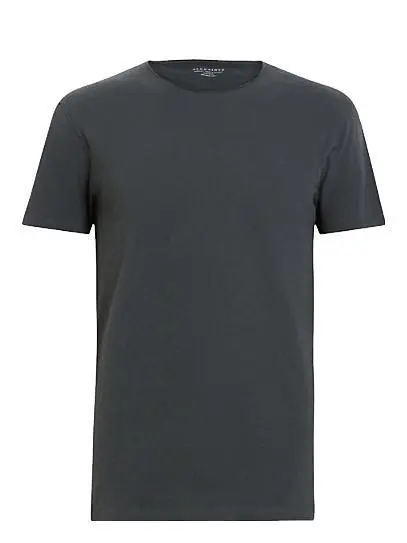ALLSAINTS Figure Regular-fit Short-sleeve Cotton T-shirt - Carter Grey