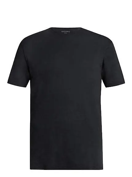 ALLSAINTS Figure Regular-fit Short-sleeve Cotton T-shirt - Jet Black