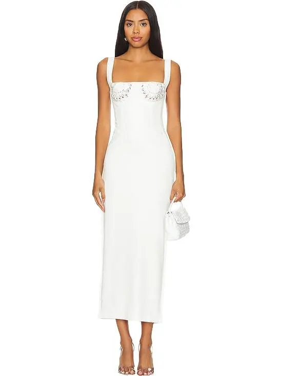Paris Georgia Micah Dress - White