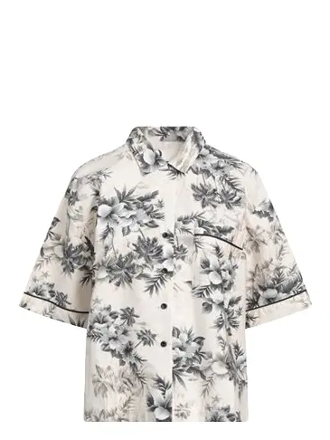 8PM Floral Print Shirt - White