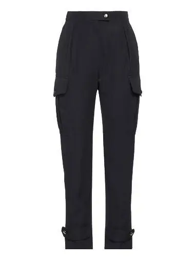 Alexander McQueen Midnight Wool And Cotton Pants - Blue