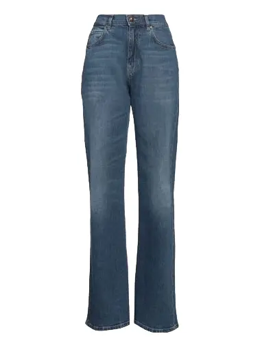 Pinko Wide Leg Denim Jeans - Blue