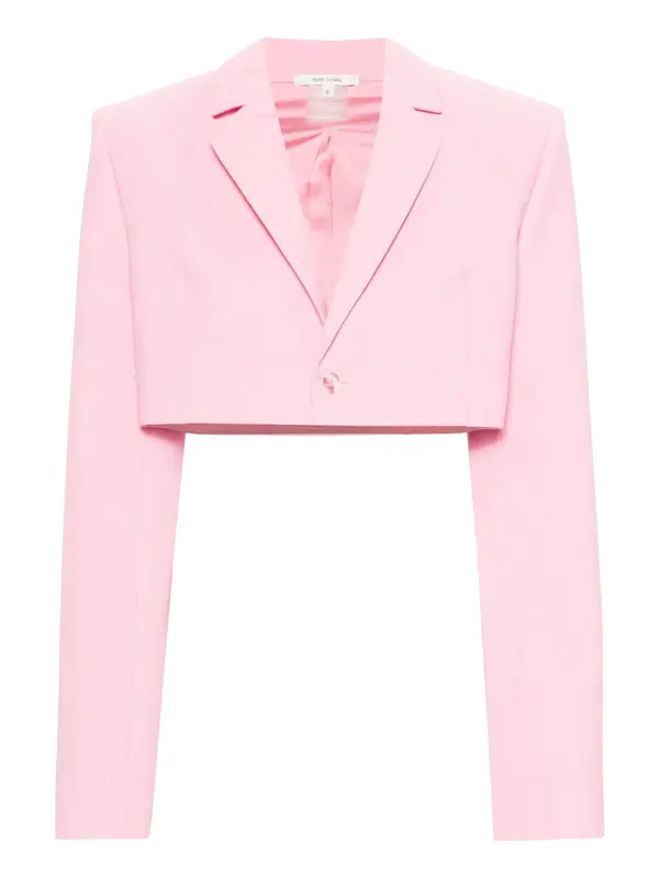 NENSI DOJAKA Cropped Blazer - Pink