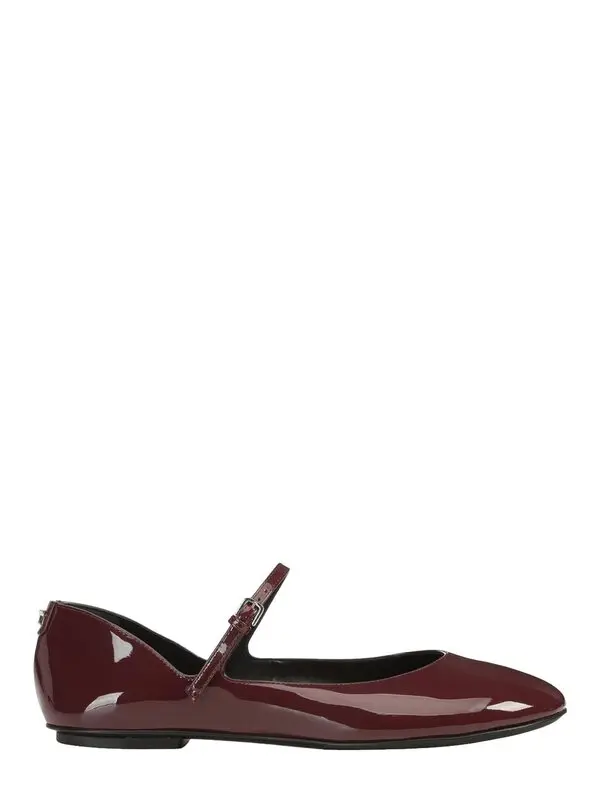 SERGIO ROSSI Pilier Ballerina Shoes - Red