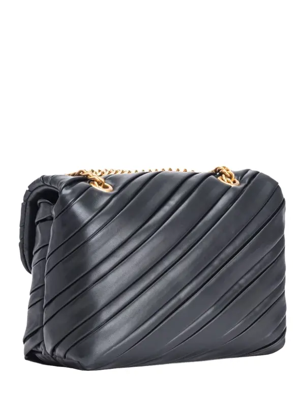 Pinko Mini Love Puff Crossbody Bag - Black