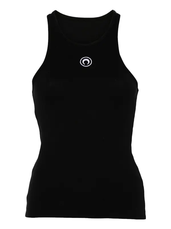 MARINE SERRE Moon Tank Top - Black
