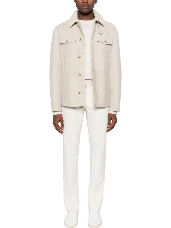 Brioni Meribel Trousers - Neutrals
