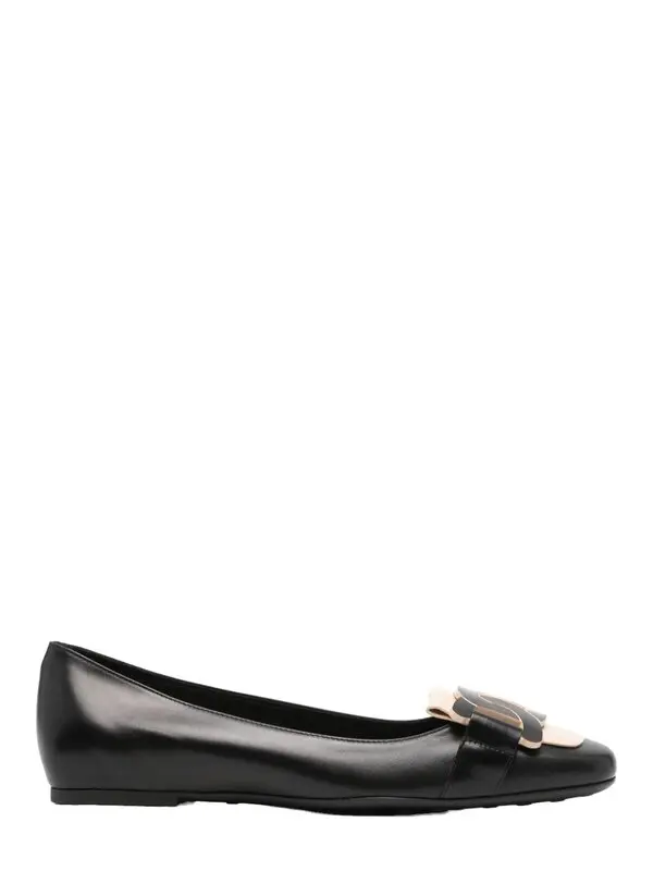 TOD'S Kate Ballet Flats - Black