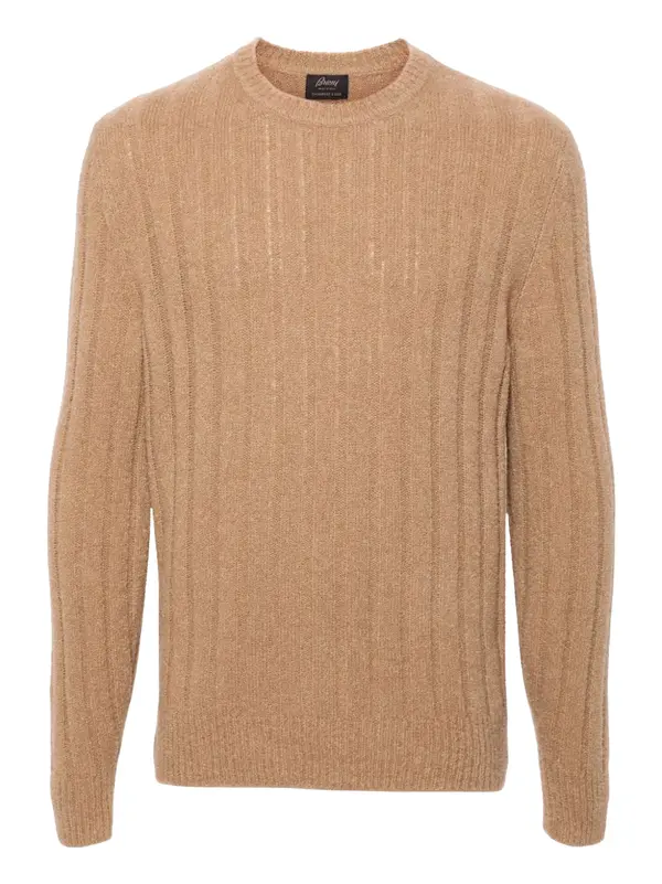 Brioni Long-sleeve Sweater - Brown