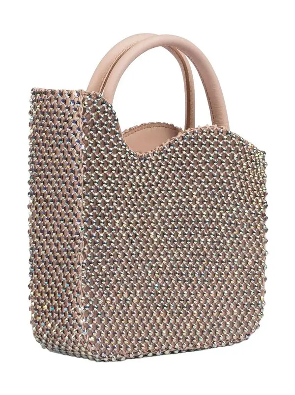 LE SILLA Small Gilda Tote Bag - Neutrals