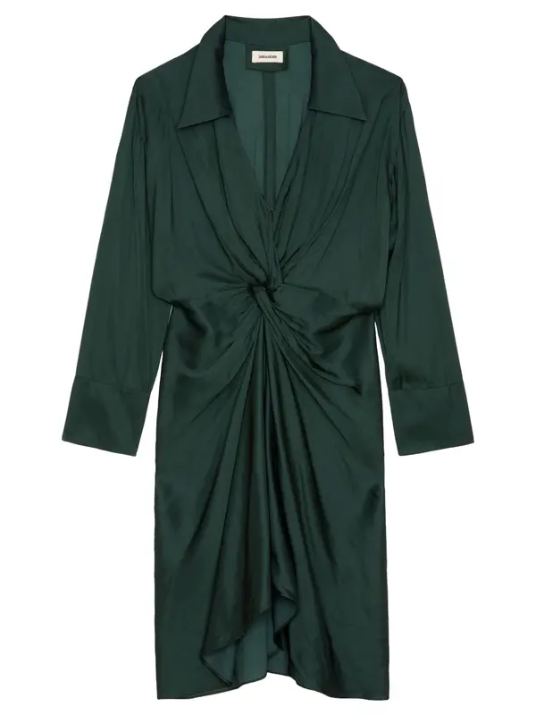 Zadig&Voltaire Rozo Mid-length Dress - Green
