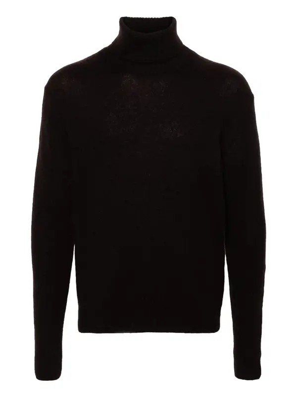 TOM FORD Turtleneck Sweater - Brown