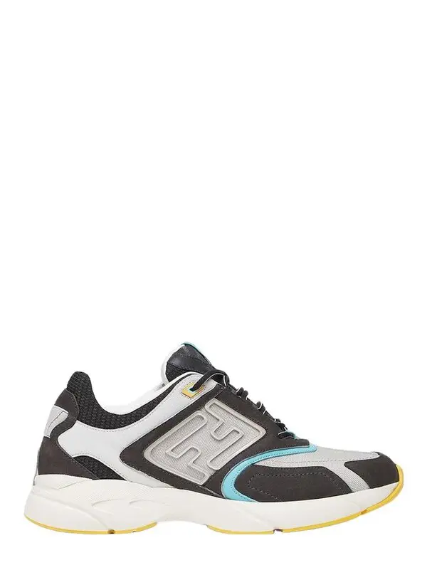 Fendi Faster Sneakers - Grey/black/white