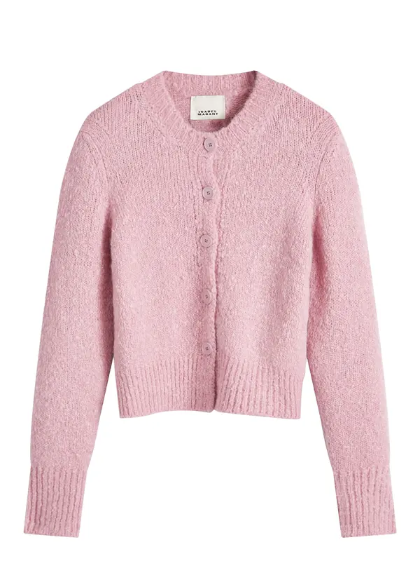 Isabel Marant Kathlen Cardigan - Light Pink