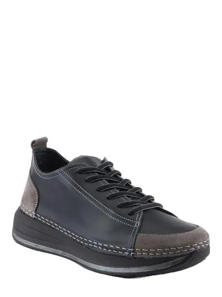 SPRING STEP SHOES Angolan Leather Sneakers - Black