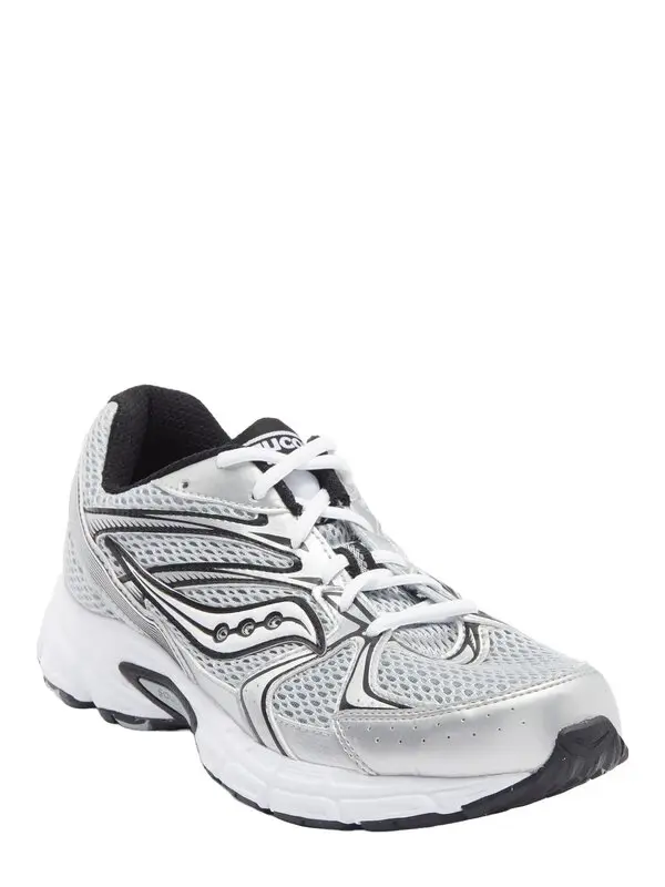 Saucony Gender Inclusive Ride Millennium Sneakers - Silver/black