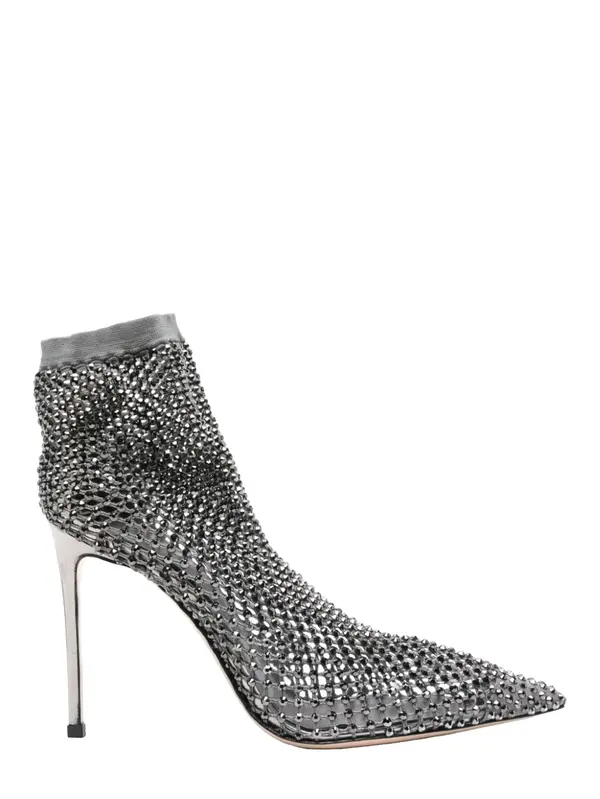 LE SILLA 120mm Gilda Pumps - Grey