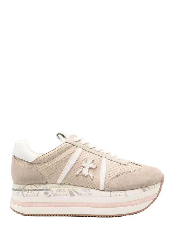 Premiata Beth Platform Sneakers - Neutrals