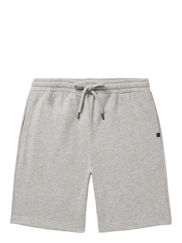 Derek Rose Quinn 1 Straight-leg Jersey Shorts - Gray