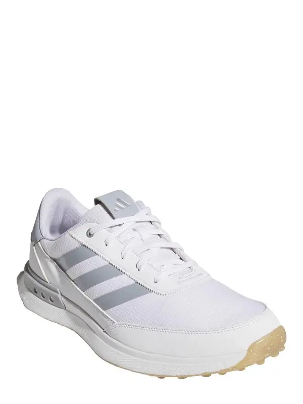 Adidas S2g 24 Waterproof Spikeless Golf Shoe - White/ Halo Silver/ Gum4