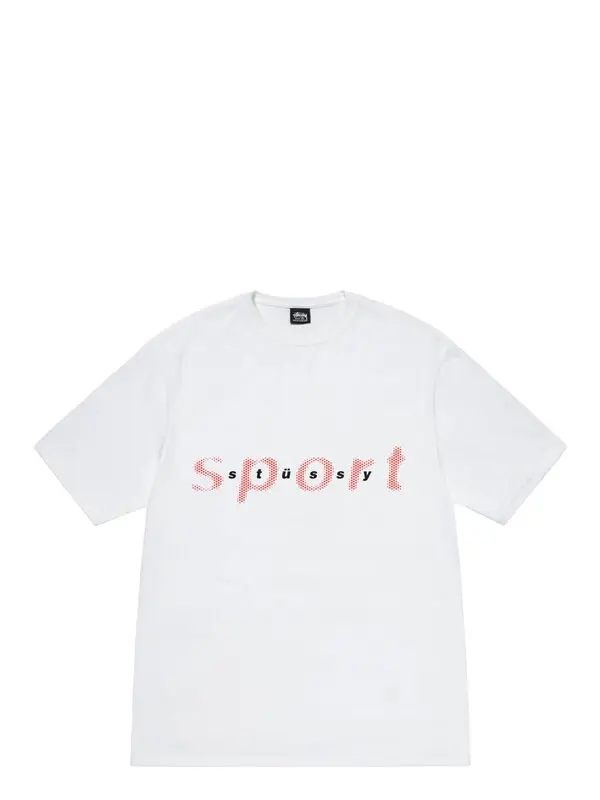 StÜssy Dot Sport T-shirt - White