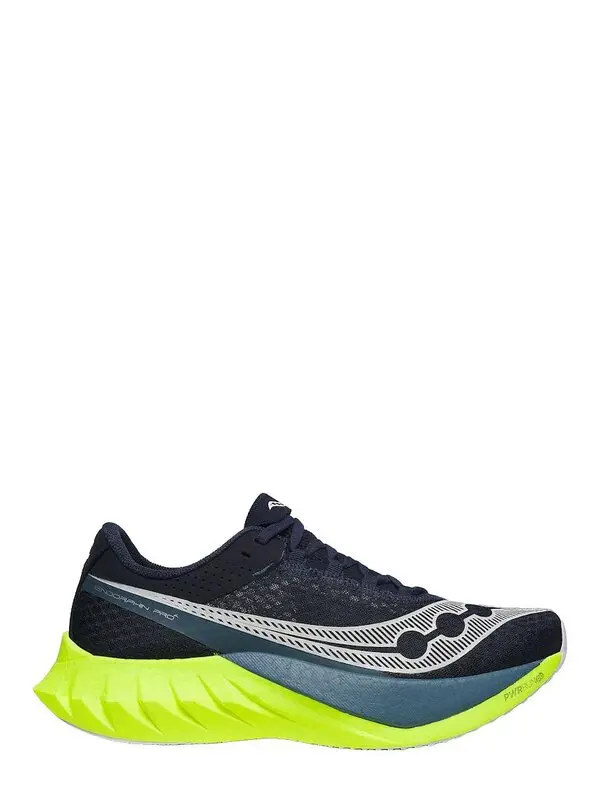 Saucony Endorphin Pro 4in Sneakers - Navy Blue/citron