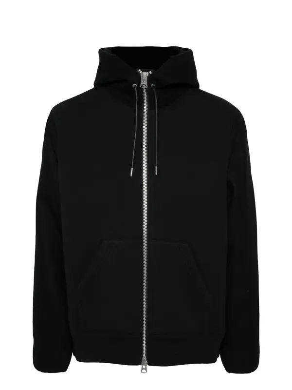 Sacai Panelled Hoodie - Black