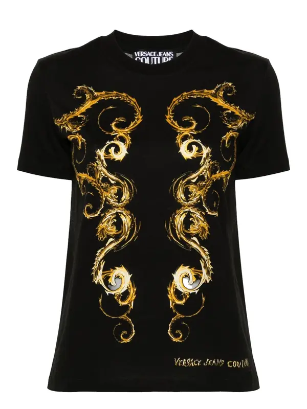 Versace Chromo Couture T-shirt - Black