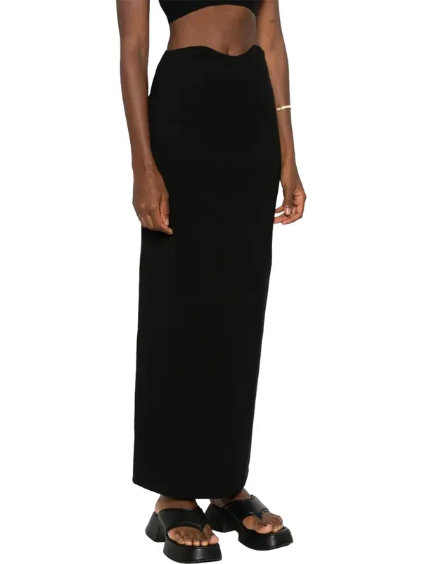 Staud Petunia Maxi Skirt - Black